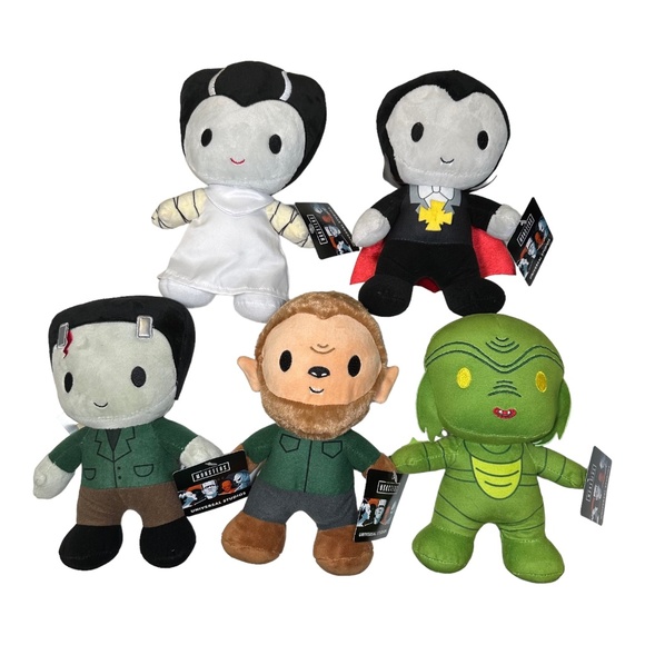 Universal | Toys | Universal Studios Universal Monsters Set Of 5 Cutie ...